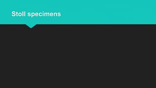 Observation of stools, urine, and sputum | PPTX