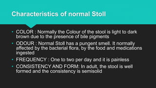 Observation of stools, urine, and sputum | PPTX
