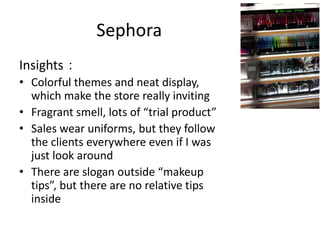 Observation on shops | PPT