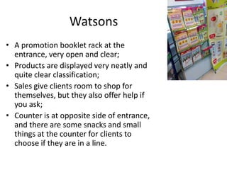 Observation on shops | PPT