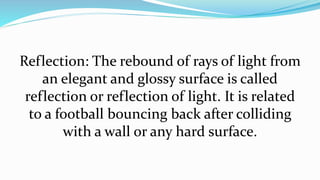 OBSERVATION (REFLECTION OF LIGHT).pptx