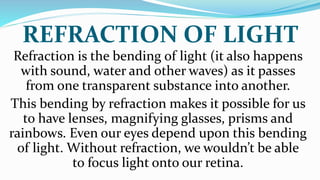 OBSERVATION (REFLECTION OF LIGHT).pptx