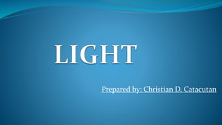 OBSERVATION (REFLECTION OF LIGHT).pptx