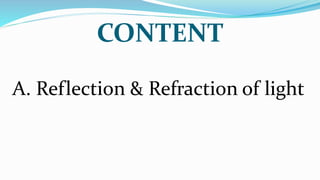 OBSERVATION (REFLECTION OF LIGHT).pptx