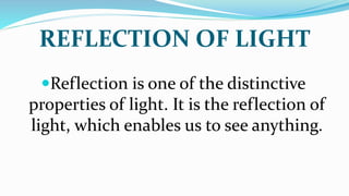 OBSERVATION (REFLECTION OF LIGHT).pptx