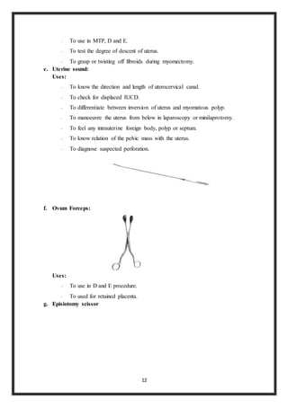 Observation report of labour room word File | PDF