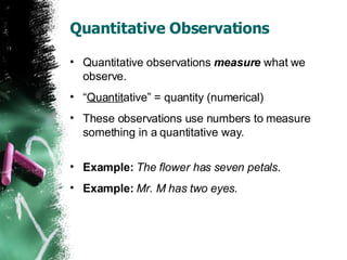 Observations vs Inferences | PPT