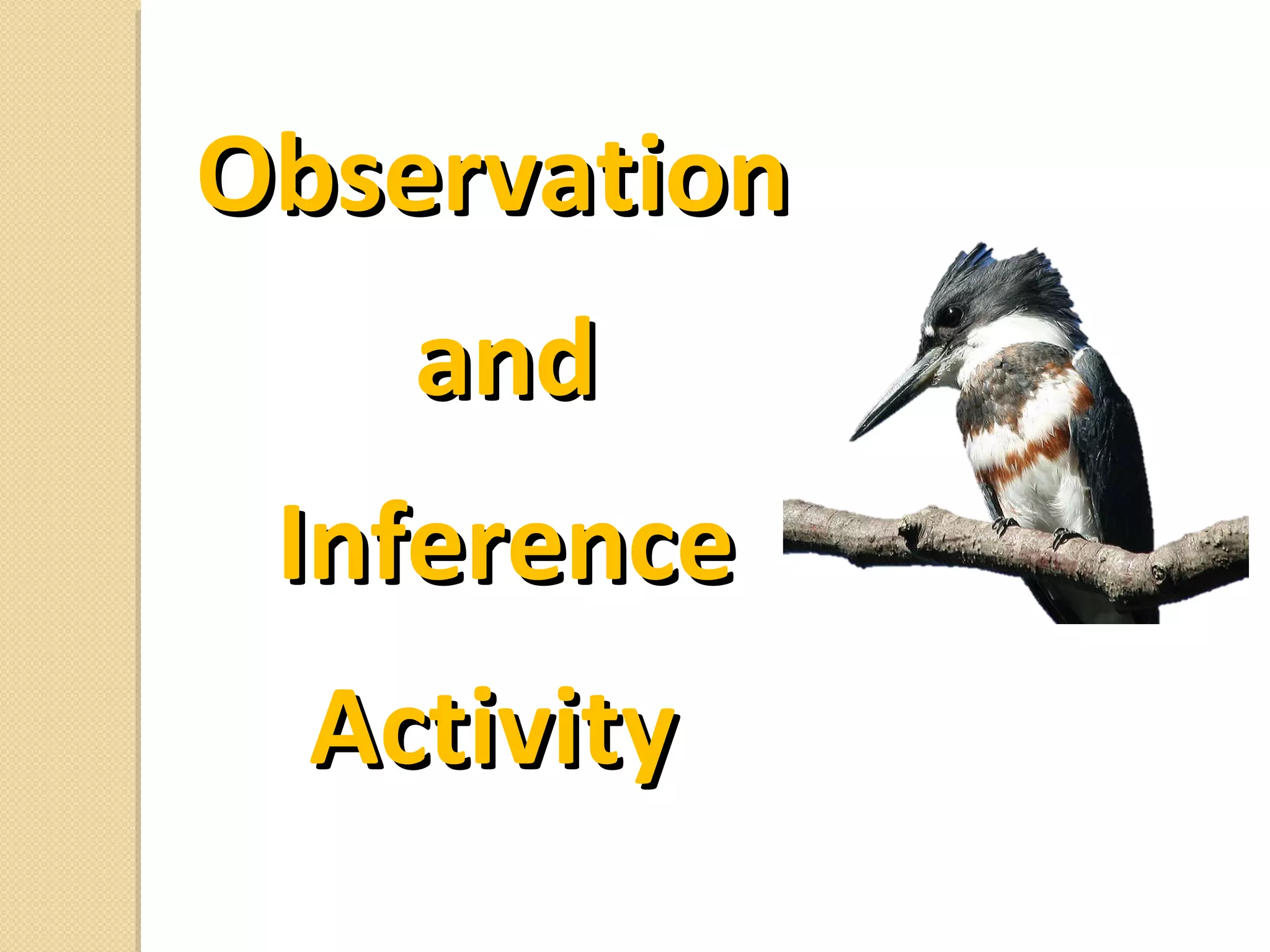 Observations vs-inferencespart one | PPT