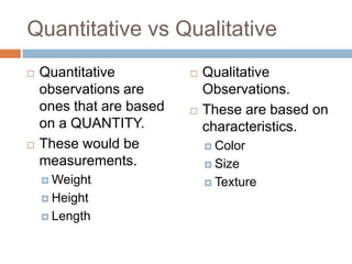 Observations And Inferences | PPTX