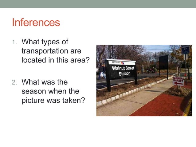 Observations and inferences with scale | PPTX