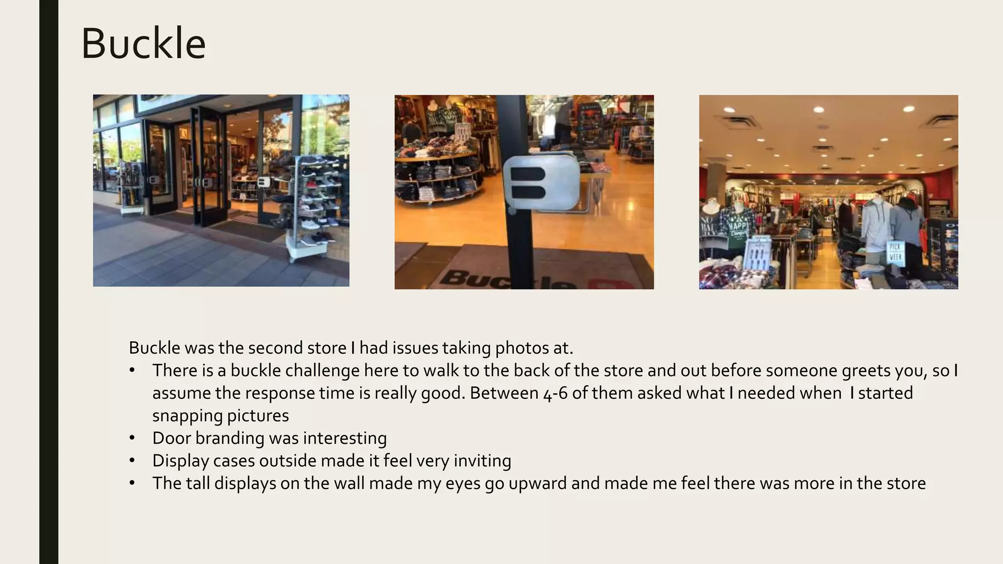 Observations in retail | PPT