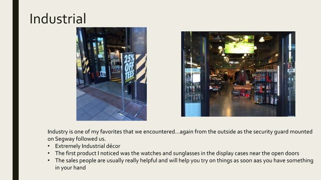 Observations in retail | PPT