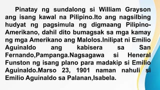 DIGMAANG PILIPINO AT AMERIKANO | PPTX