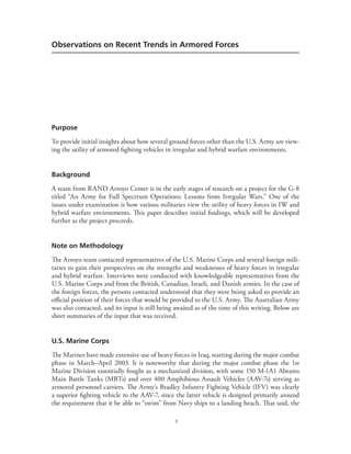 Observations on recent trends in armored forces | PDF | Arms ...