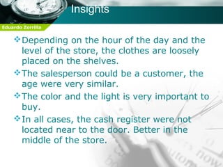 Observation stores | PPT