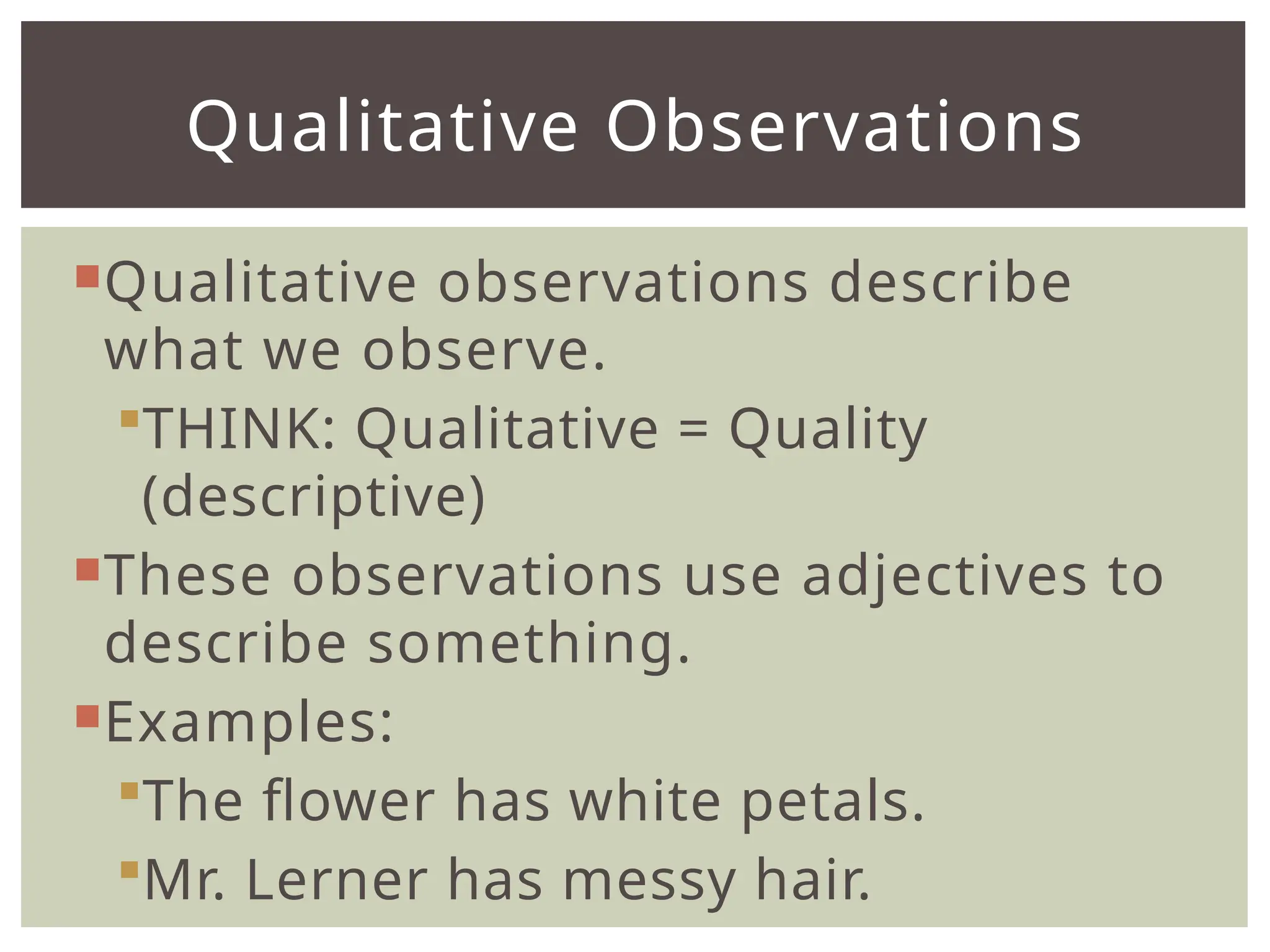 Observations vs Inference ppt grade seven | PPTX