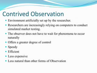 Observationtech | PPT