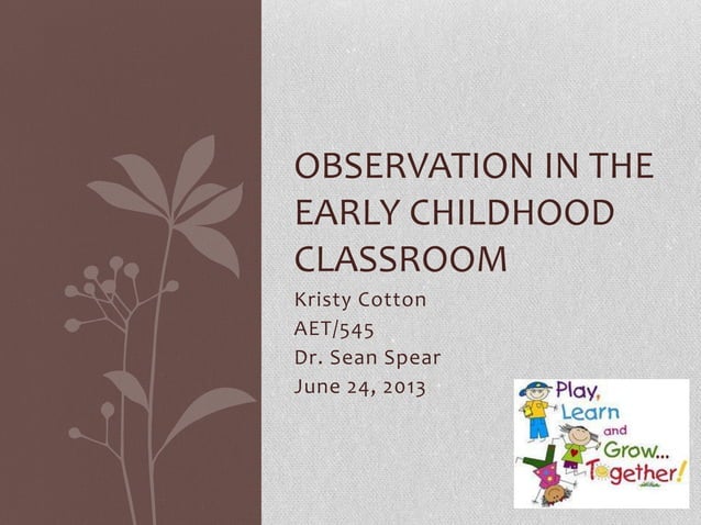 Observation tutorial[1] | PPT