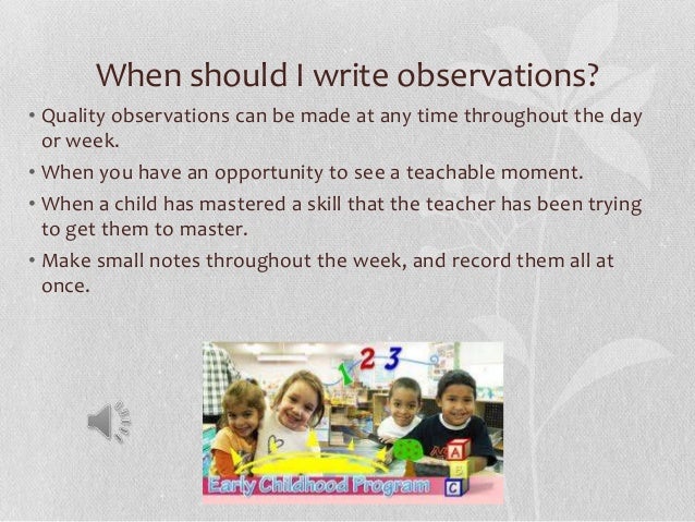 Observation tutorial[1]