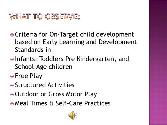 Observation Tutorial