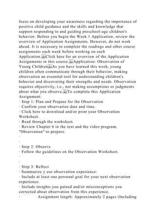 Observation WorksheetGuidelines for Each Observation.docx