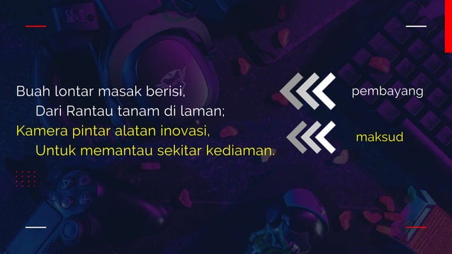 pengajaran pantun dalam PDPC bahasa melayu tahun 3 | PPTX