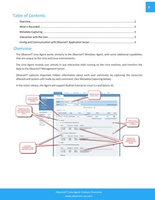 ObserveIT -Unix/ Linux session recording | PDF | Operating Systems | Computer Software and ...