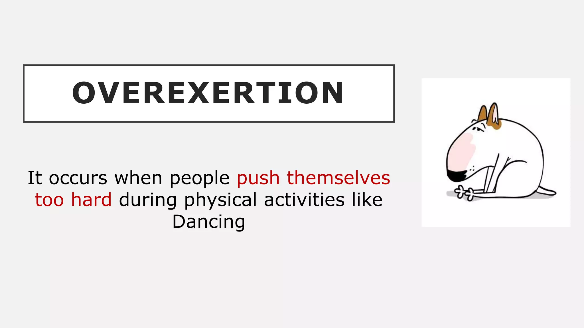 Observe personal safety protocol in dancing to avoid dehydration ...