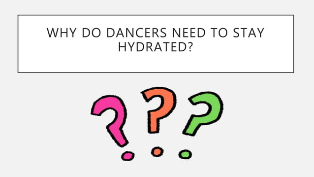 Observe personal safety protocol in dancing to avoid dehydration ...