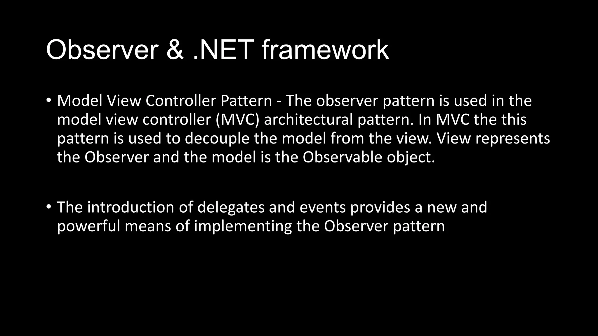 Observer pattern | PPT