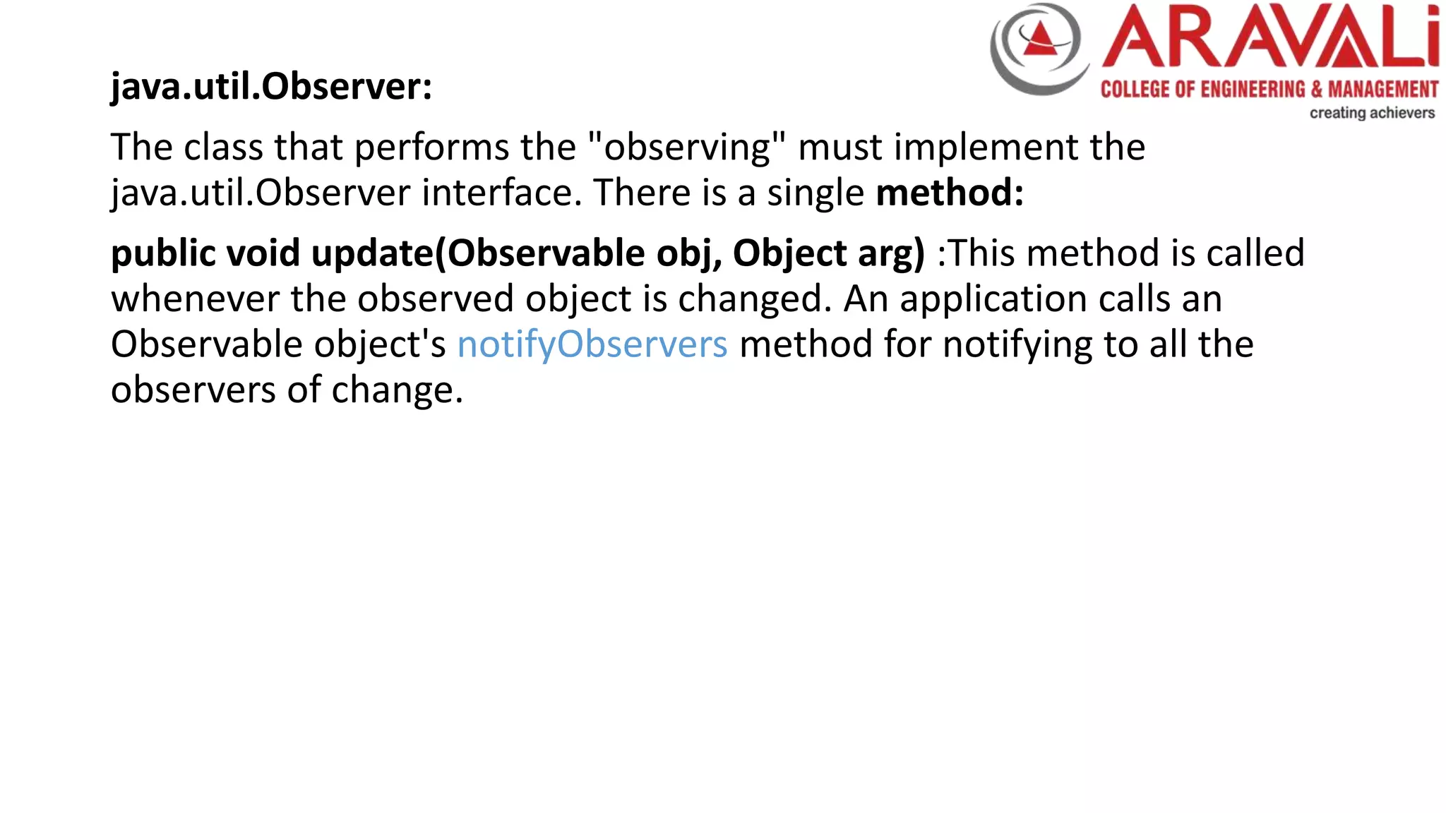 Observer pattern | PPTX