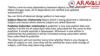Observer pattern | PPTX