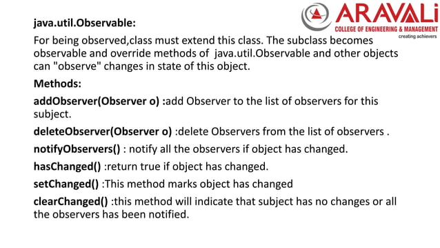 Observer pattern | PPTX