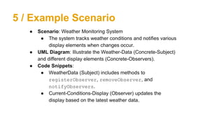Observer Design Pattern to Observe Something | PPTX