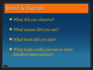 Observing And Recording Power Point | PPT