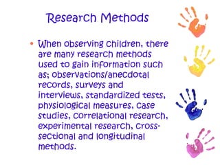 Observing Children and Writing Anecdotal Records | PPT