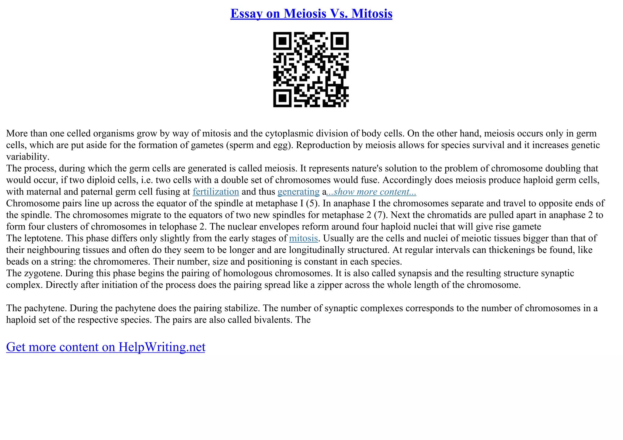 Observing Mitosis | PDF