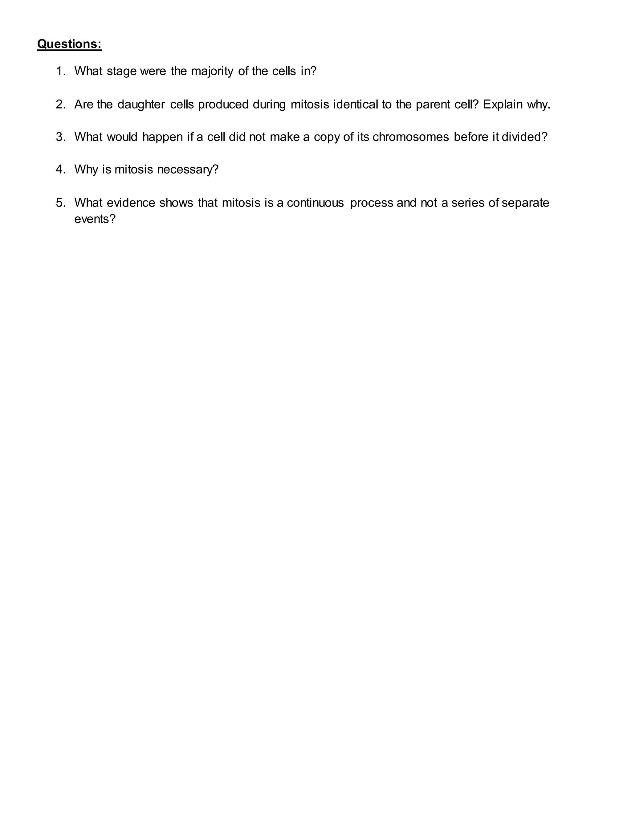 Observing mitosis lab | DOCX