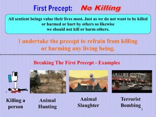 Observing The 5 Important Precepts | PPT