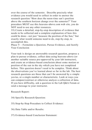 Observing the Sun’s Position and MotionBig Idea Sky objects h.docx