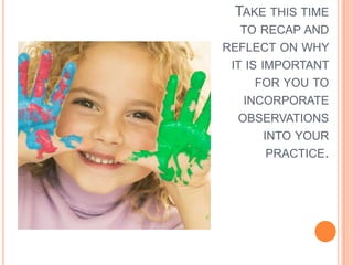 Observing Young Children | PPTX