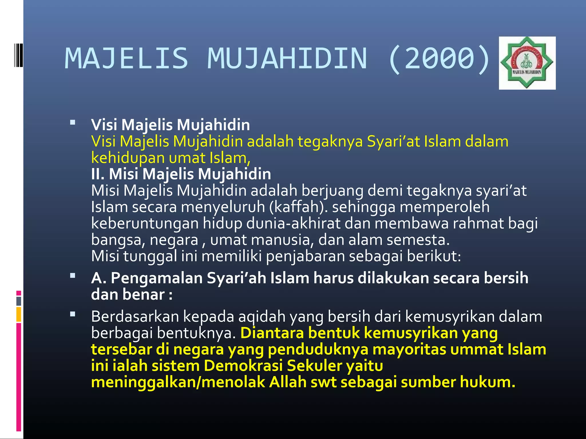 Obsesi 14 HARAKAH DAN MAJLIS TA'LIM | PPT | Free Download