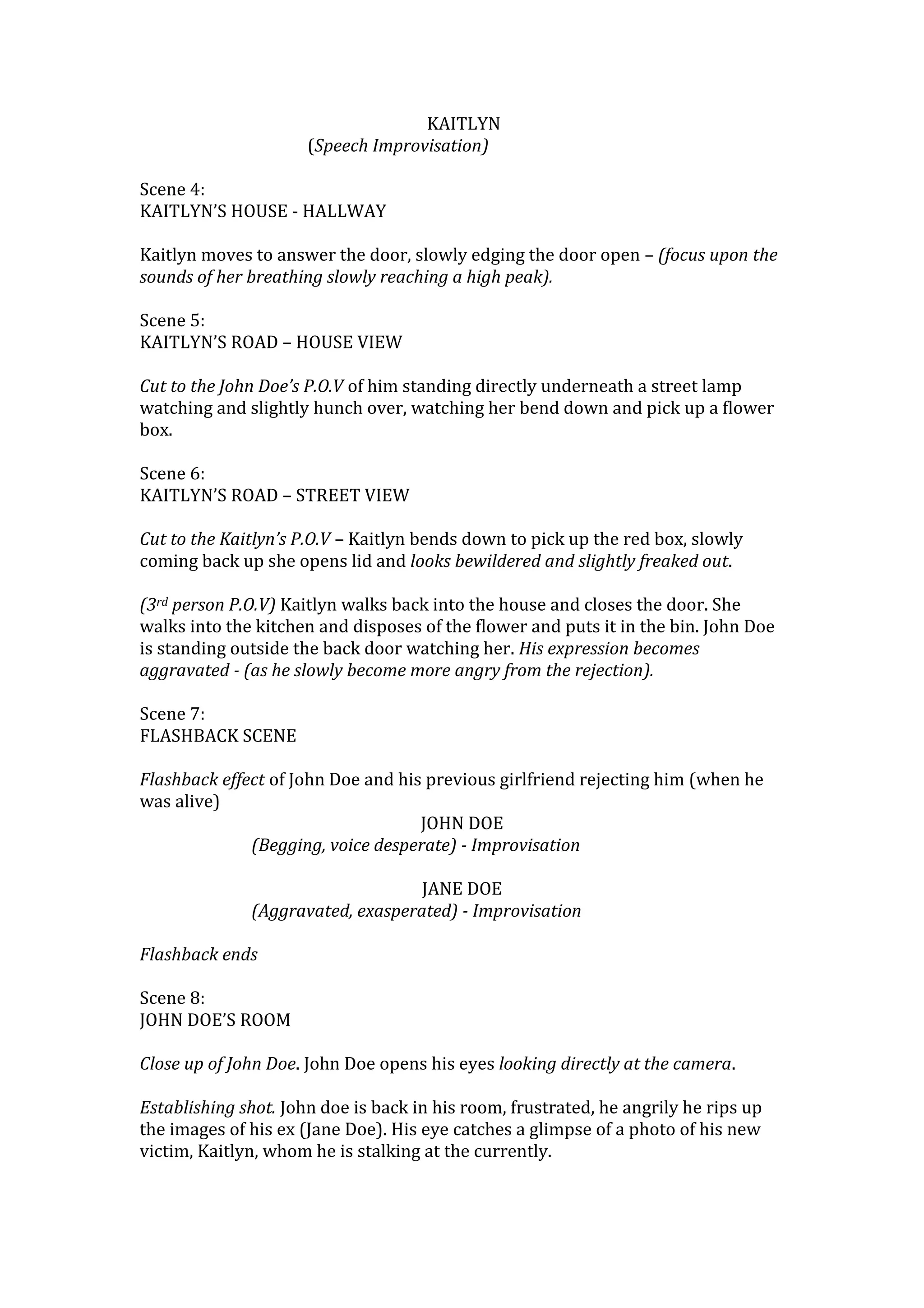 ‘Obsession’ – Web Series Script | DOCX