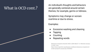 Obsessive Compulsive Disorder | PPT