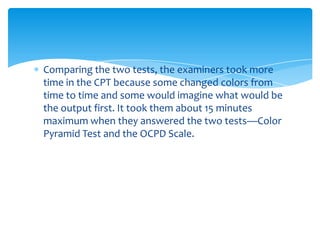 Obsessive compulsive personality scale | PPTX