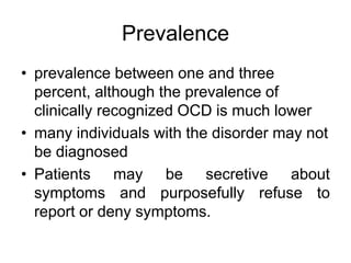Obsessive compulsion disorder | PPT