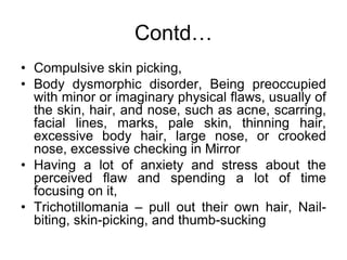 Obsessive compulsion disorder | PPT | Mental Health | Diseases and ...