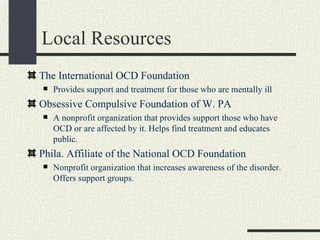 Obsessive compulsive disorder | PPT | Brain and Nervous System ...