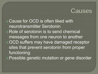 Obsessive compulsive disorder | PPTX
