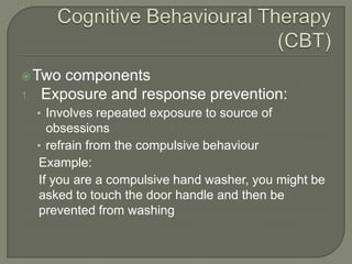 Obsessive compulsive disorder | PPTX | Brain and Nervous System ...